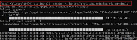 Anaconda环境下安装gensimconda安装gensim Csdn博客