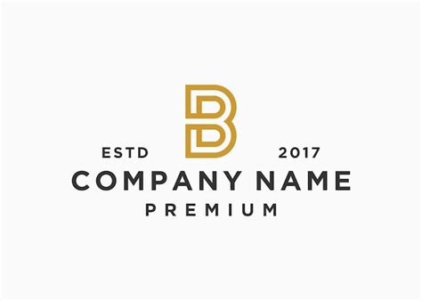 Premium Vector Letter B Logo Design Vector Illustration Template