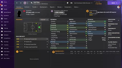 Rating FM24 Joel Kojo Pahlawan Indonesia Dari Kirgiztan ONE Esports