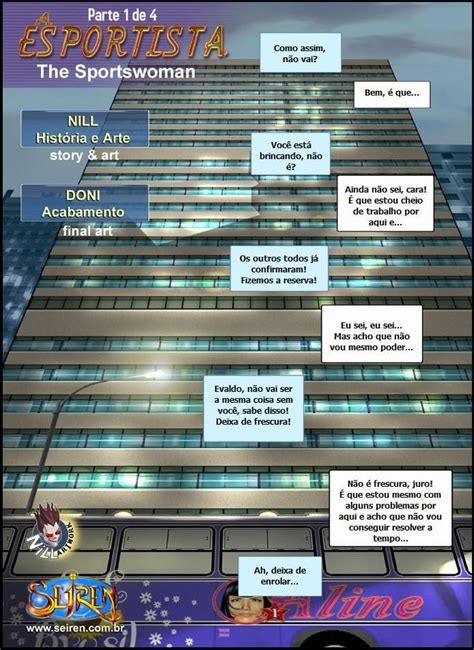 A Esportista 4 Histórias em Quadrinhos HQ de Sexo