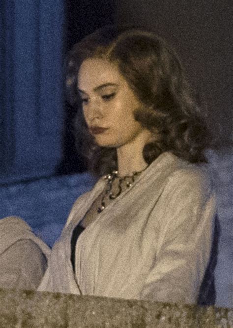Lily James Finalmente Lalba Set In Rome 09032022 • Celebmafia