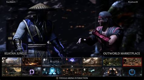 Liu Kang Vs Raiden Mortal Kombat X Online Youtube