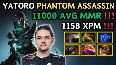 YATORO PHANTOM ASSASSIN Safelane 1158 XPM 18 KILLS Grandmaster