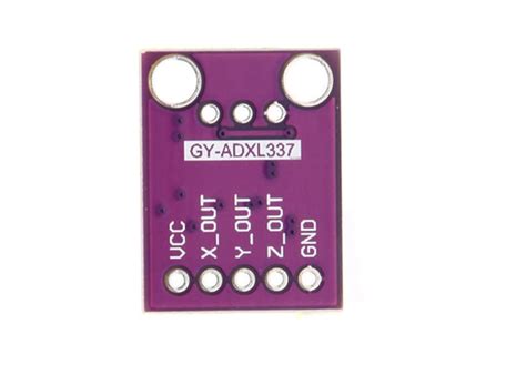 adxl337 gy 61 3 axis analog output accelerometer angular sensor module