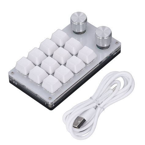 Teclado Mecánico Para Jugar Con Una Mano Teclado Mini Usb 12 Teclado Mini Usb Teclado