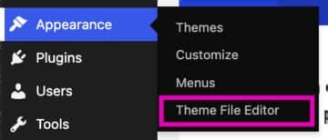 How To Fix The Theme File Editor Is Missing In WordPress PluginsForWP