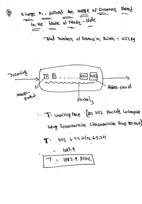 [solved] solve below exercise 2 an ethernet switch transmits frames