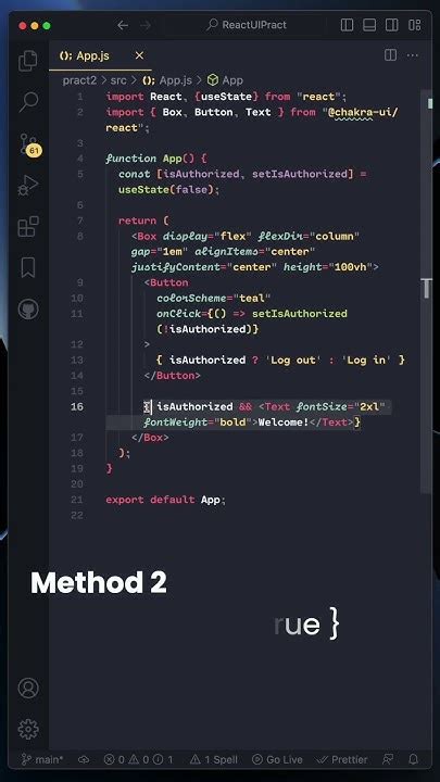 Best Practices For React Conditional Rendering Shorts React Reactjs Js Youtube