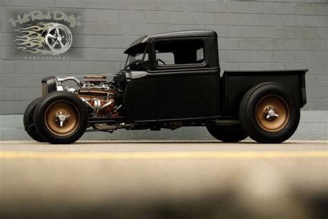 Chopped Hot Rat Street Rod Hotrod 327 V8 Flathead Scta Pickup Truck