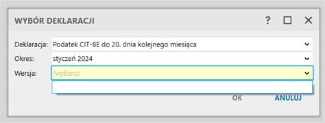 Brak Deklaracji Cit Zaliczka Do 20ego Dla Estońskiego Rewizor Nexo