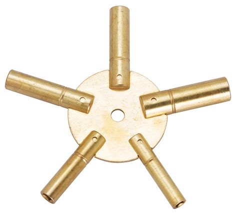 5 Prong Clock Keys Time Connection Ii Inc