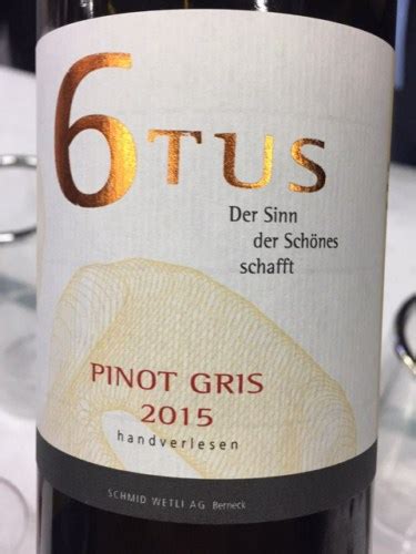 Jakob Schmid Kaspar Wetli Tus Pinot Gris Vivino Australia