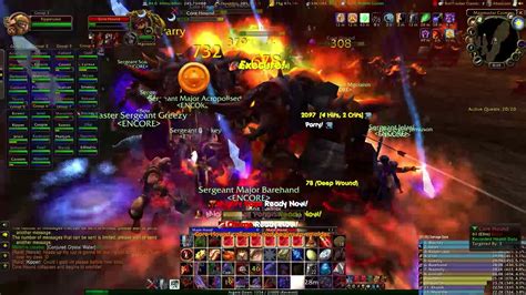 Classic Wow Full 40 Man Molten Core Run Youtube