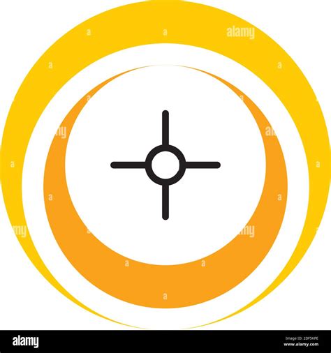Point Target Logo Icon Symbol Stock Vector Image Art Alamy