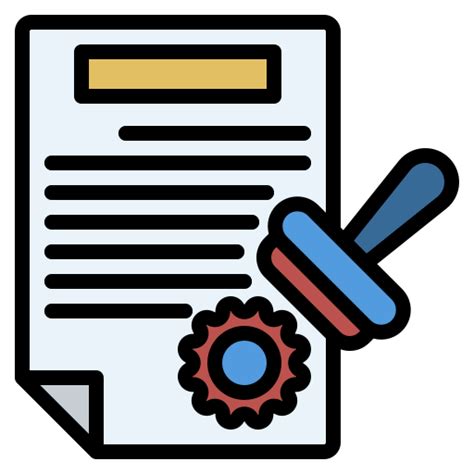 Icono De Sello De Goma Generic Outline Color