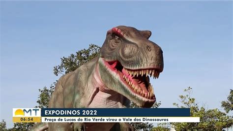 Praça Vira Vale Dos Dinossauros E Exposição Gratuita Atrai