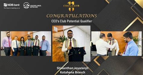 Shivanthan Jeyaranjit On Linkedin Qualified As Ceos Club Member I Take This Moment To Thank