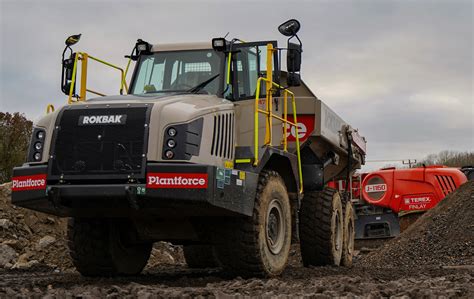 Tonne Rear Tip Dumper Hire Plantforce