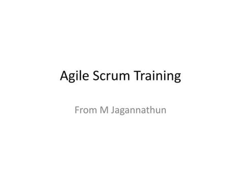 Scrum Agile Process