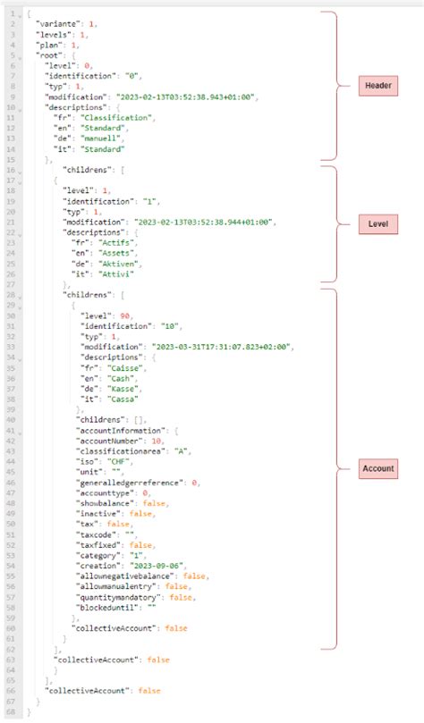 How Can I Import A Flexible Chart Of Accounts As A Json File Or Create It Manually Swiss21
