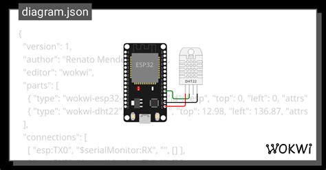 Temperatura Wokwi Esp32 Stm32 Arduino Simulator