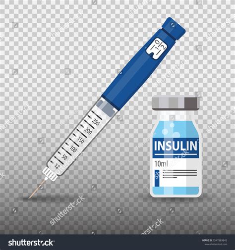 Illustrated Insulin Bottles Over 4495 Royalty Free Licensable Stock