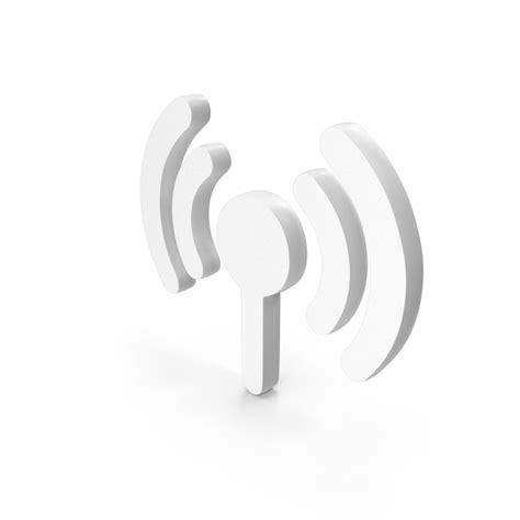 broadcast icon white 3d object 2299213257 shutterstock