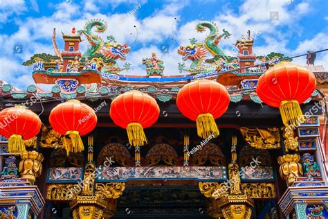 Cheah Si Sek Tek Tong Temple In Georgetown Penang Island Malaysia