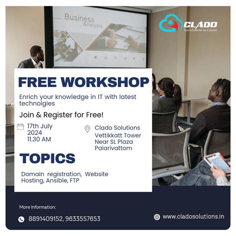 Clado Hr On Linkedin Enroll For Free Linux Workshop At Clado Venue