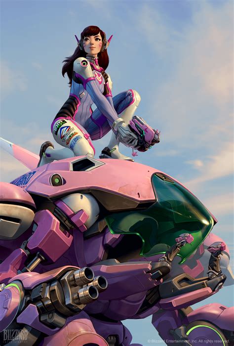 Artstation Blizzcon 2020 Overwatch Dva Overwatch Posters