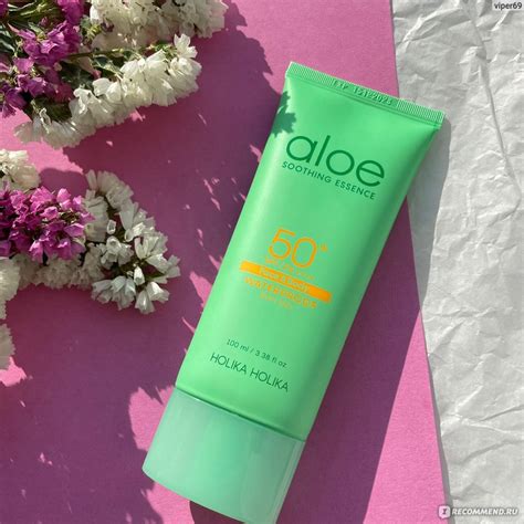 Солнцезащитное средство для лица Holika Holika Aloe Waterproof Sun Gel ...