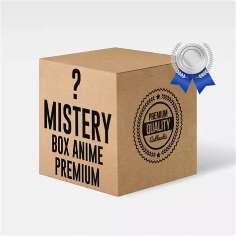 Caja Misteriosa Sorpresa Mistery Box De Anime Manga Premium Cuotas