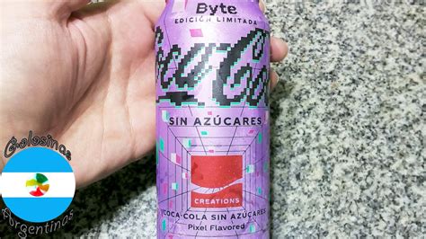 Coca Cola Byte Pixel Flavored Sin Azúcares Edición Limitada Coca Cola