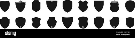Set Of Shield Icon Group Of Protect Shield Security Collection Badge