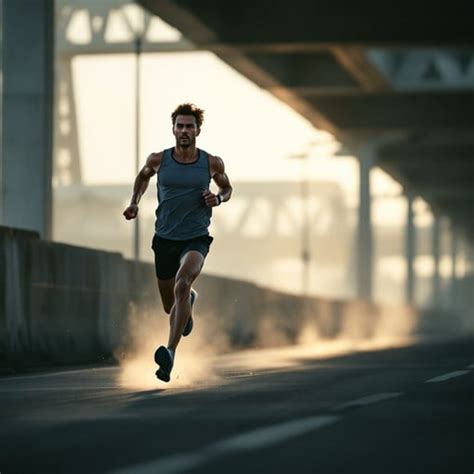 Free Dawn Urban Runner Image Download At Stockcake