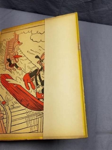 Mickey Mouse Fire Brigade Book 1st Ed 1936 W Dj 4619965354