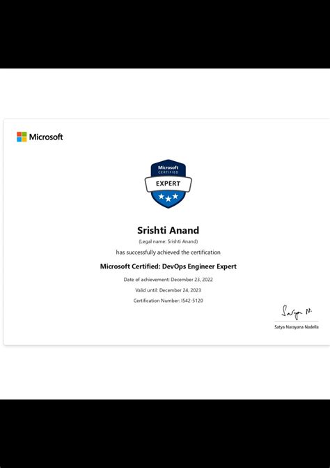 Srishti Anand On Linkedin Devops Microsoftcertified Microsoftazure Microsoft 2xcertified