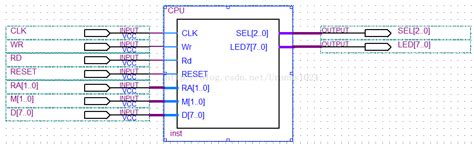 西南交大计算机组成实验c（vhdl） 实验五 cpu寄存器组设计 uranuslight的博客 csdn博客 vhdl做cpu实验为什么会出现ec