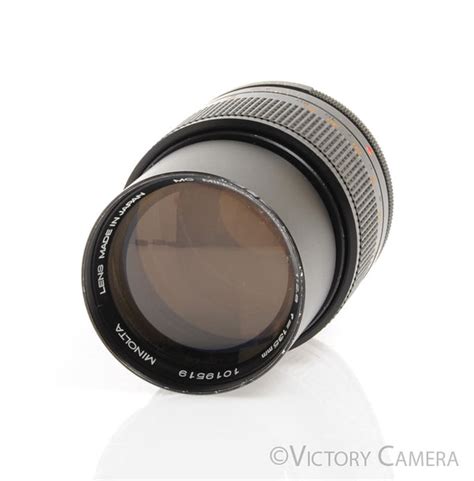 Minolta Mc Tele Rokkor Pf 135mm F28 Celtic Telephoto Lens Bar