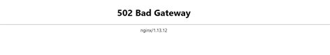 Docker 502 Bad Gateway Nginx11312 On Localhost While Creating A