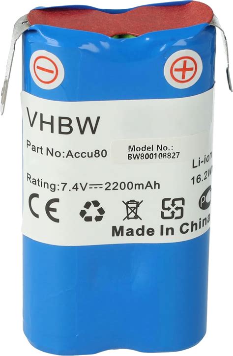 Vhbw Battery Compatible With Gardena Accu Hedge Trimmer Lawn Secateurs MAh V