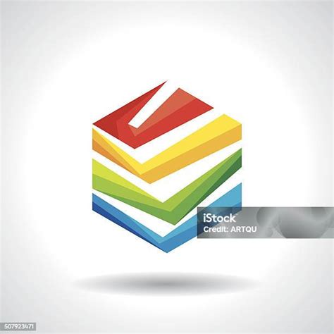 Desain Template Logo Vektor Heksagonal Ilustrasi Stok Unduh Gambar