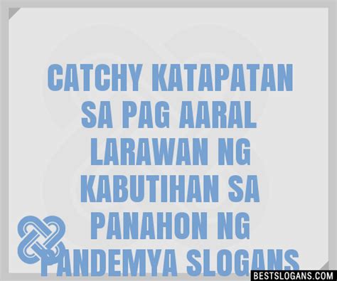 Catchy Kasabihan Tungkol Sa Pag Aaral Slogans Vrogue Co
