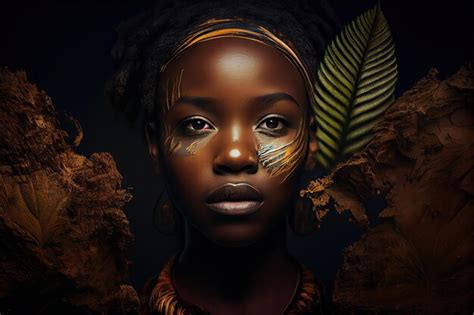Premium AI Image Generative AI Illustration Of African Nature Water