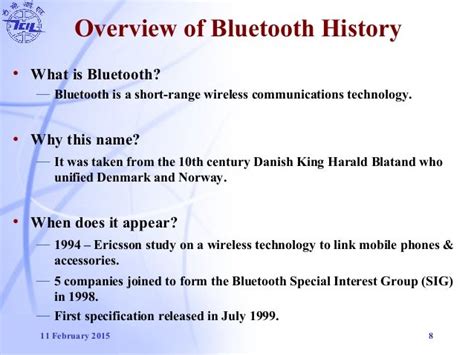 An Introduction To Bluetooth Technology