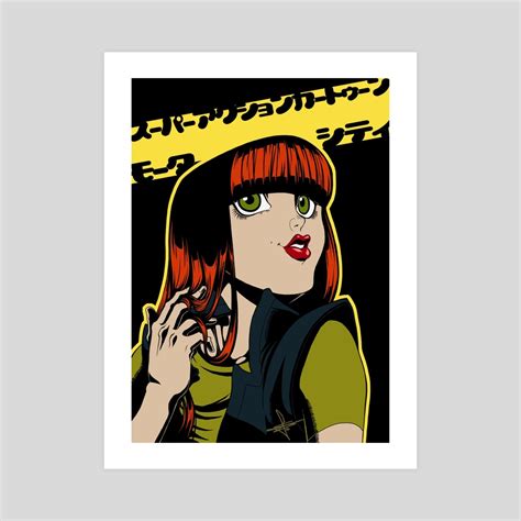 Motorcity Julie Kane An Art Print By Sora Inprnt