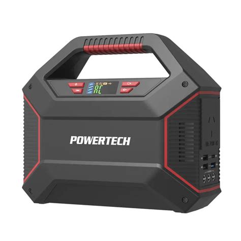 155w Powertech Portable Power Centre With 100w Inverter And Digital Di N Tech 2021 Ltd