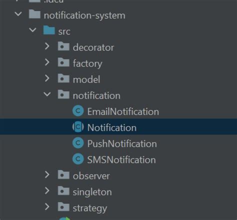 Notification System Using Java Geeksforgeeks