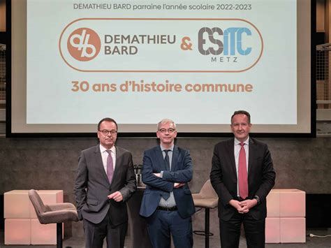 DEMATHIEU BARD Partners With ESITC In Metz Demathieu Bard Groupe