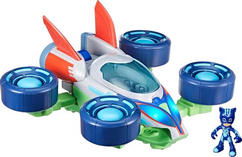 Brandclub Pj Masks Power Heroes Pj Explorider Converting Vehicle With 3 Modes Lights